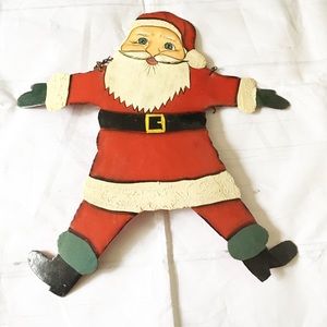 Holiday | Vintage Metal Hanging Santa | Poshmark
